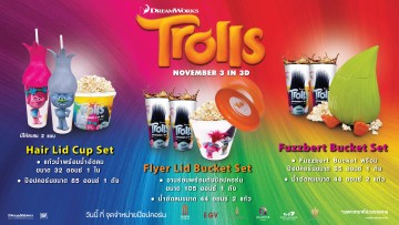 Movie Bucket Set : Trolls - Major Cineplex รอบฉายเมเจอร์ รอบหนัง จอง ...